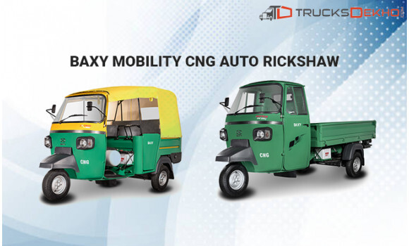 Baxy Mobility: New CNG Auto-Rickshaw Range | Trucks.cardekho.com