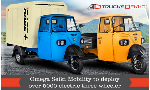 Omega Seiki Mobility to deploy over 5000 electric cargo 3W in ...