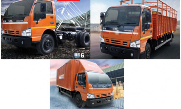 SML ISUZU roll out BS6 trucks | Trucks.cardekho.com
