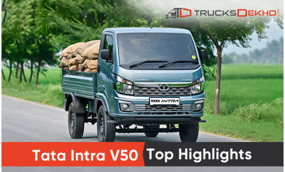 Tata Intra V50: Top Highlights | Trucks.cardekho.com