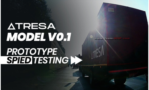 Tresa Motors Model V0.1 Prototype Spied In Bangalore Revealing Exciting ...