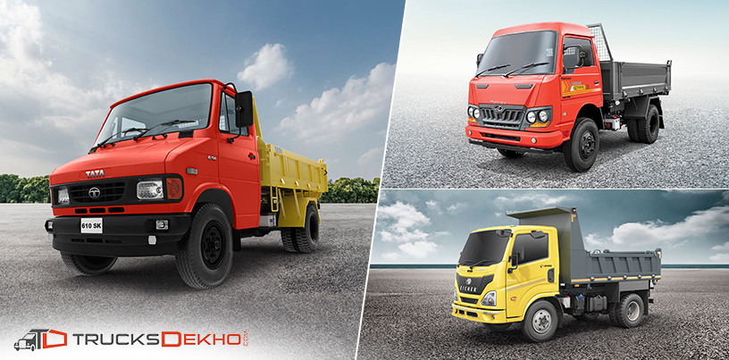 3 Top Light-Duty Tippers under 7-tonne GVW | Trucks.cardekho.com