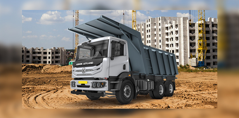 Ashok Leyland’s BS6 tipper range revealed | Trucks.cardekho.com