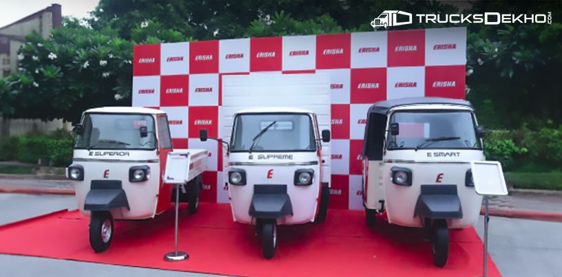 Now Buy An Erisha Electric Three Wheeler With Easy Loans From Lakshmi ...
