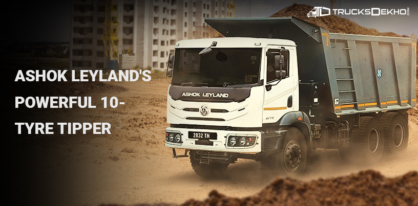 Ashok Leyland 2832 Powerful Tipper: Review | Trucks.cardekho.com