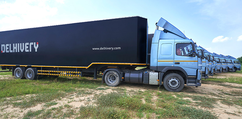 Volvo Trucks India partner logistics supplier Delhivery for a modern ...