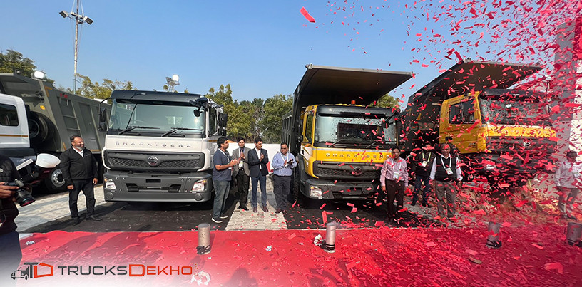 BharatBenz Introduces Powerful Construction And Mining Trucks | Trucks ...