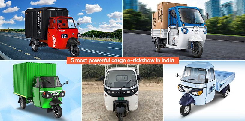 5 most powerful cargo e-rickshaw in India | Trucks.cardekho.com