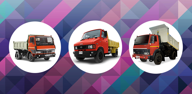 Tata Motors 6-tyre tippers explored | Trucks.cardekho.com