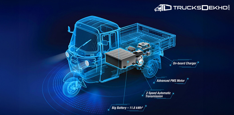 Top 5 Highlights Of Bajaj Maxima Xl Cargo E-TEC 12.0 In India | Trucks.cardekho.com