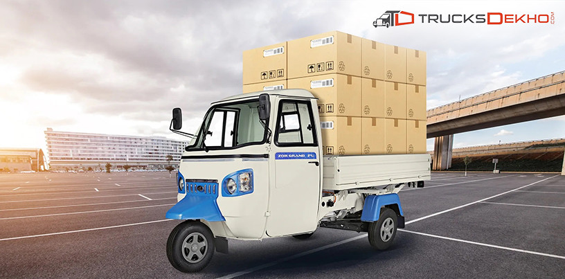 Mahindra Zor Grand Electric Cargo Auto-Rickshaw: Full Details | Trucks ...