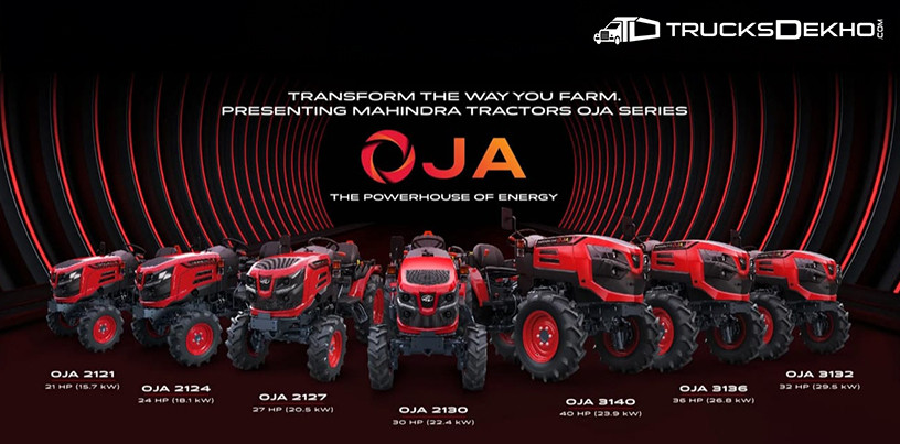 New Mahindra OJA Lightweight 4WD Tractor Models Launched: All You Need ...