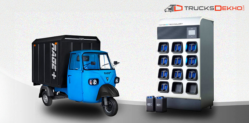 Omega Seiki Joins Hands With Honda Power Pack Energy For Swappable ...