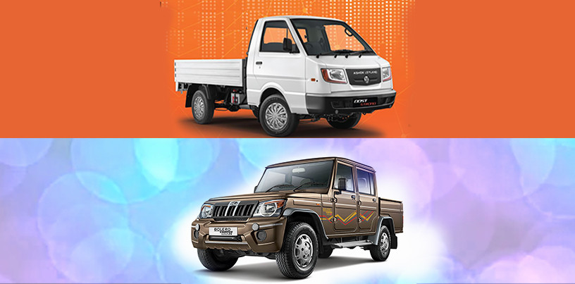 Ashok Leyland Dost Strong and Mahindra Bolero Camper Gold: Specs ...