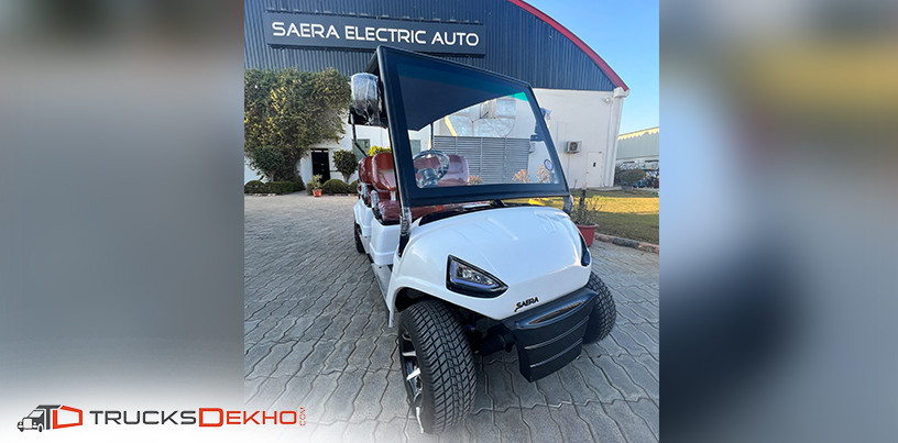 Saera Electric Auto Unveils E-Golf Cart | Trucks.cardekho.com