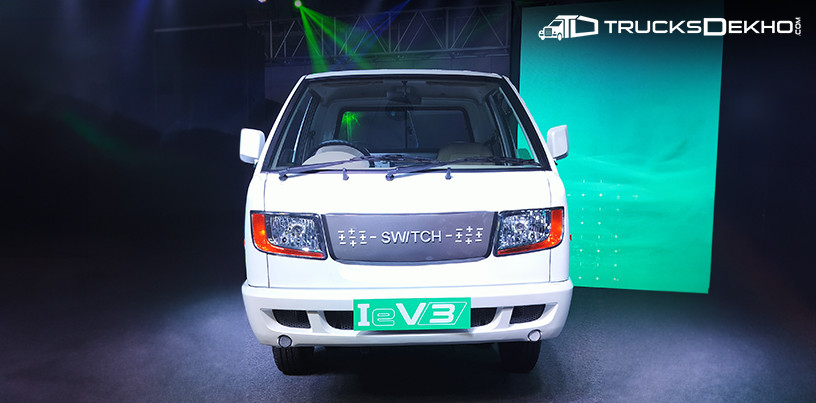 Switch Mobility Unveils IeV 3 and IeV 4 Electric Trucks In India | Trucks.cardekho.com