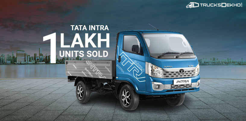 Tata Motors Intra pickup truck crosses 1 lakh sales mark | Trucks ...