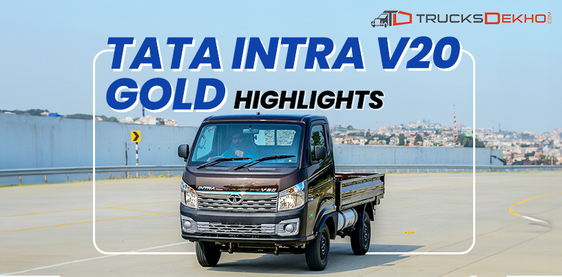 How Does The Tata Intra V20 Gold Offer A Reliable Choice For Logistical ...