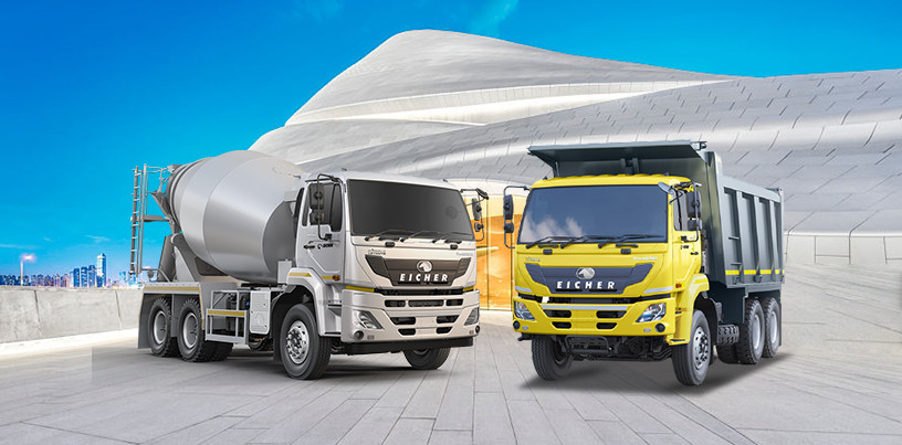 Eicher delivers an order of 200 heavy-duty trucks and tippers | Trucks ...