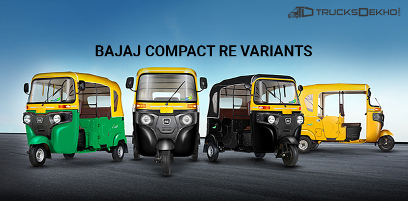 Bajaj Compact RE: Variants Explained | Trucks.cardekho.com