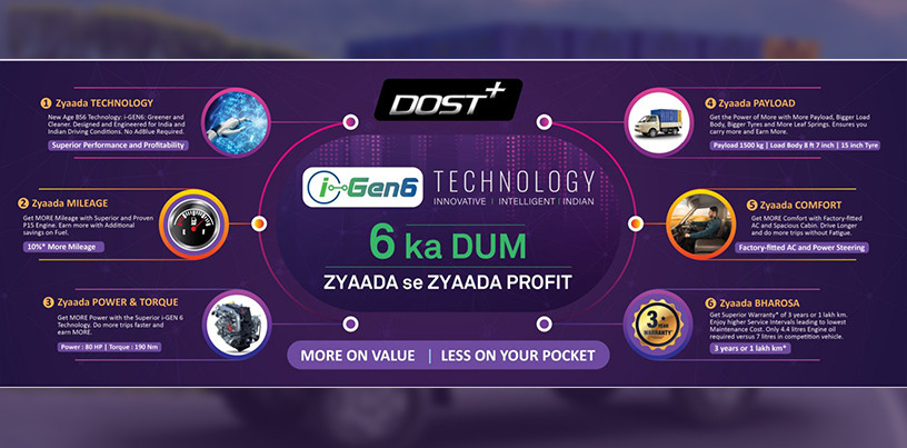 Ashok Leyland Dost Plus: Variants Explained | Trucks.cardekho.com