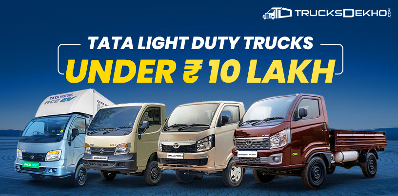 Top 5 Tata Trucks Under Rs 10 Lakh In India For Last-Mile Delivery ...