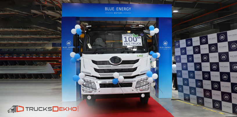 Blue Energy Motors Hit The Mark With 100th LNG Truck Rollout | Trucks ...