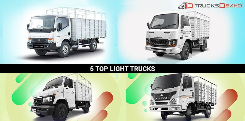 5 Top Light Trucks in India | Trucks.cardekho.com