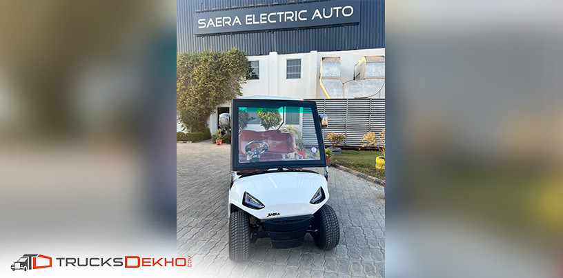 Saera Electric Auto Unveils E-Golf Cart | Trucks.cardekho.com