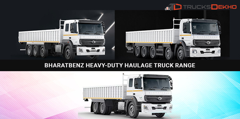BharatBenz Heavy-Duty Haulage Truck Range Explored! | Trucks.cardekho.com