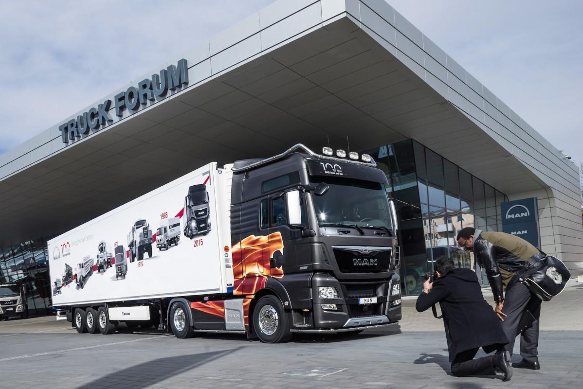 MAN reveals 100 years edition of its D38 | Trucks.cardekho.com